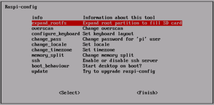 تنظیمات عمومی Raspberry Pi - دانشنامه ردرونیک تنظیمات زبان فونت و TimeZone